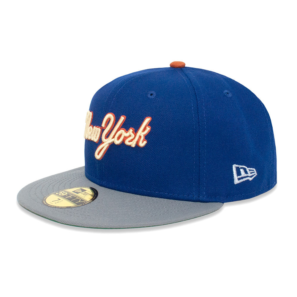 New York Mets '87 Road Script 59Fifty Fitted (Dark Royal) – LICK (Long ...
